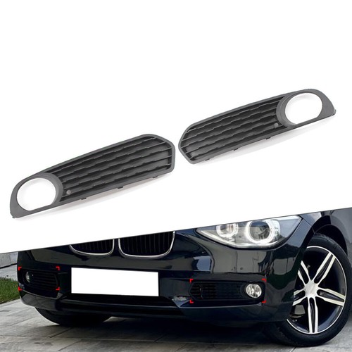 Front Bumper Fog Light Grille Left Right Fit BMW 1-Series F20 F21 2011 ...
