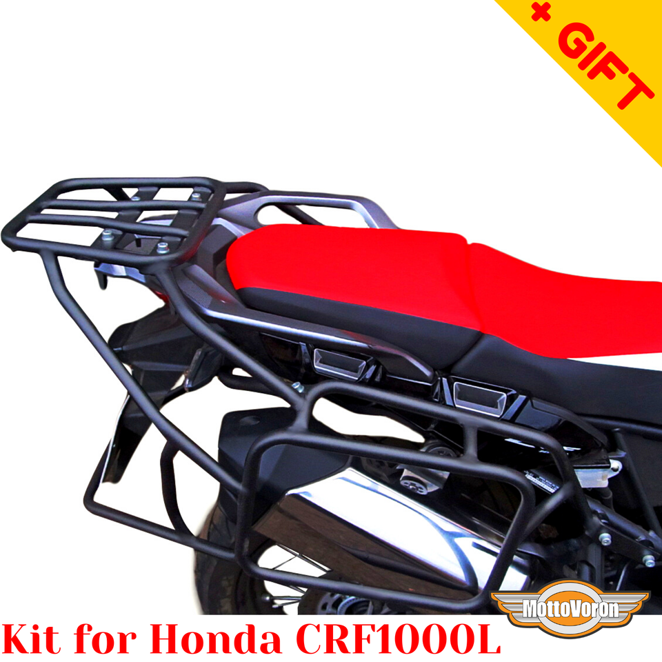 For Honda CRF1000L Africa Twin Crash bars Rack luggage System CRF1000 L ...
