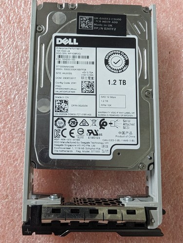 G2G54 - Dell 1.2TB 12G 10K 2.5 SAS with Caddy | eBay Australia