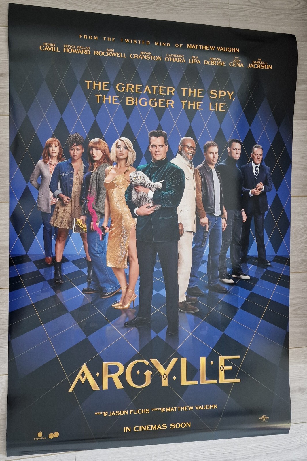 ARGYLLE (2024) - ADVANCE POSTER 27x40 DS ORIGINAL | eBay