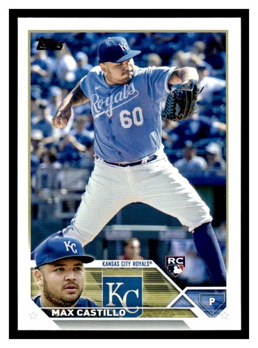 2023 Topps #251 Max Castillo - Kansas City Royals RC | eBay