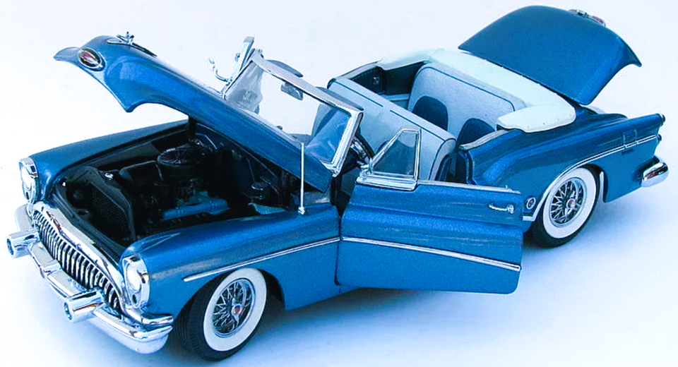 Harley Earl 1950 Concept Car w/ Orig.Engine&Wheel Rims1:24SCALE 1966 ...