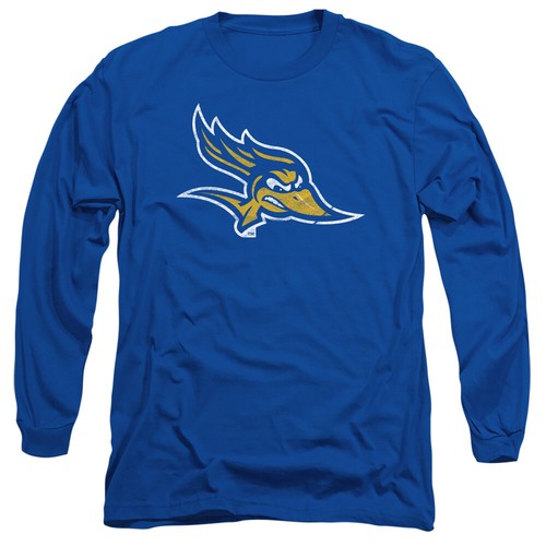 CSUB Adult Long Sleeve T-Shirt Roadrunners Distressed Logo, Royal Blue ...