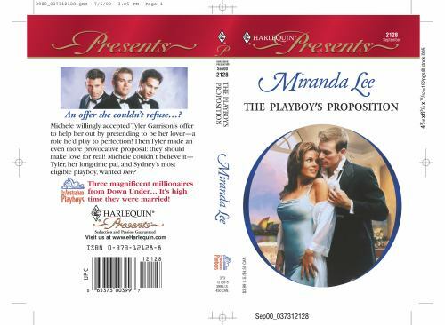 The Playboy's Proposition by Lee, Miranda 373121288| eBay