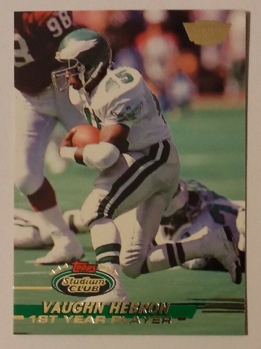 1993 Stadium Club Member's Only High Series Eagles Teamset Vaughn ...