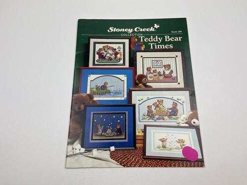 Stoney Creek Teddy Bear Times Counted Cross Stitch Pattern Book 188 | eBay