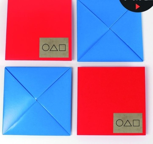 Squid Game Ddakji 2 SET(8 EA) Korean Traditional Game with Squid Game ...