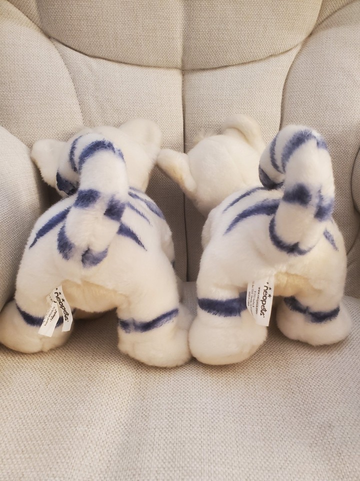 Neopets White/Purple Kougra Plush Animal 10” Vintage 2002 Limited ...