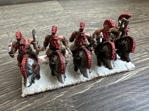 5 PAINTED 28mm Armor Mounted Dwarf Slayer Minis Warhammer Kings War | eBay