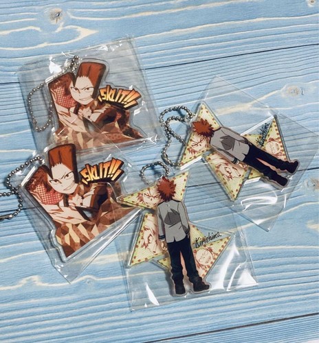 My Hero Academia Acrylic Keychain Kirishima Bakugo Set of 4 | eBay