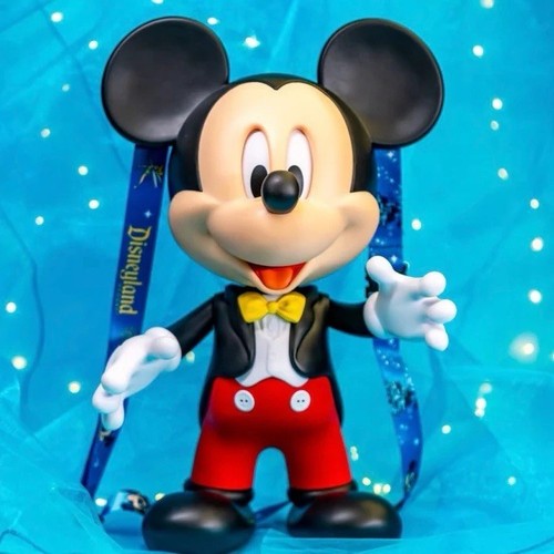 Talking Moving Mickey Mouse Popcorn Bucket Disneyland 70th Celebration ...