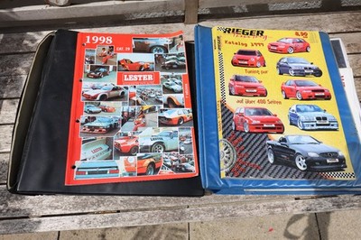 1990`s Car Body Kit Brochures Lester, Rieger, Zeemax,Koenig,Zender, VW ...