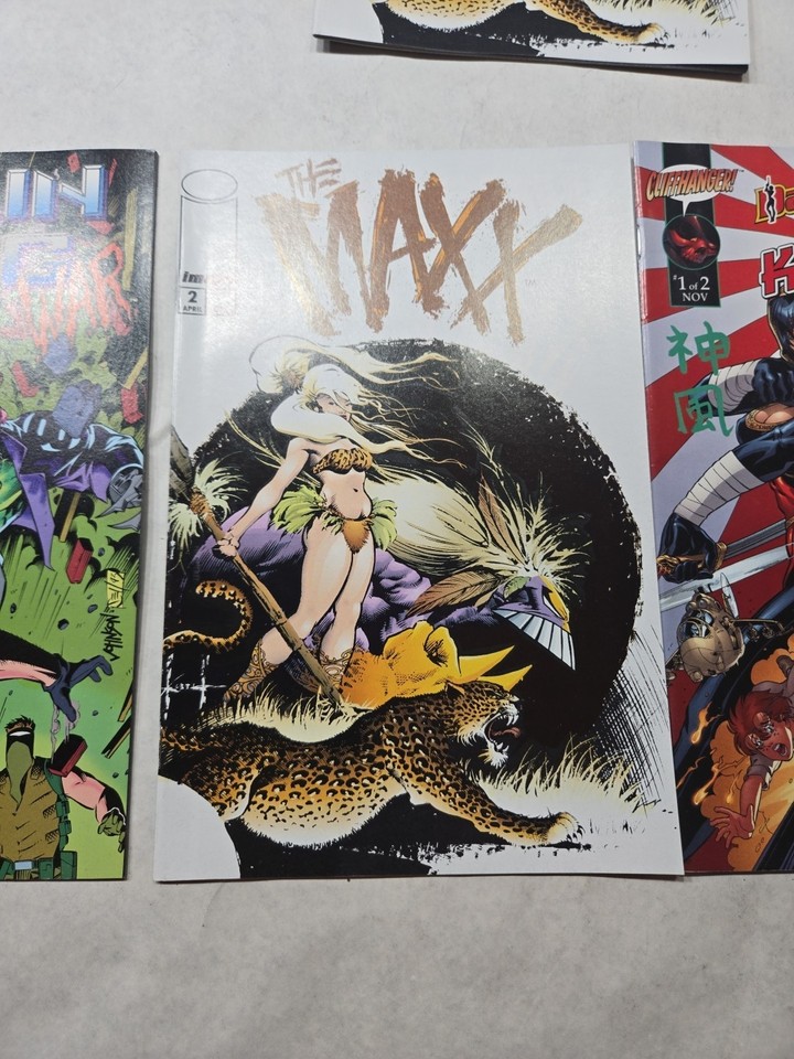 The Maxx #2 1993 Image Chain Gang #2 DC Danger Girl #1 Of 2 Comics ...