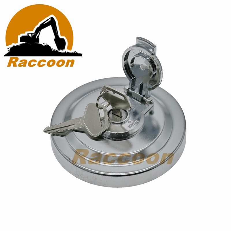 134-04-71180 fuel cap komatsu with 2 keys 20y-04-11162 excavator dozer ...