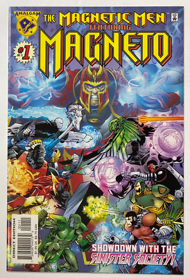 THE MAGNETIC MEN FT. MAGNETO JUNE 1997 #1 MARVEL AMALGAM COMICS ...