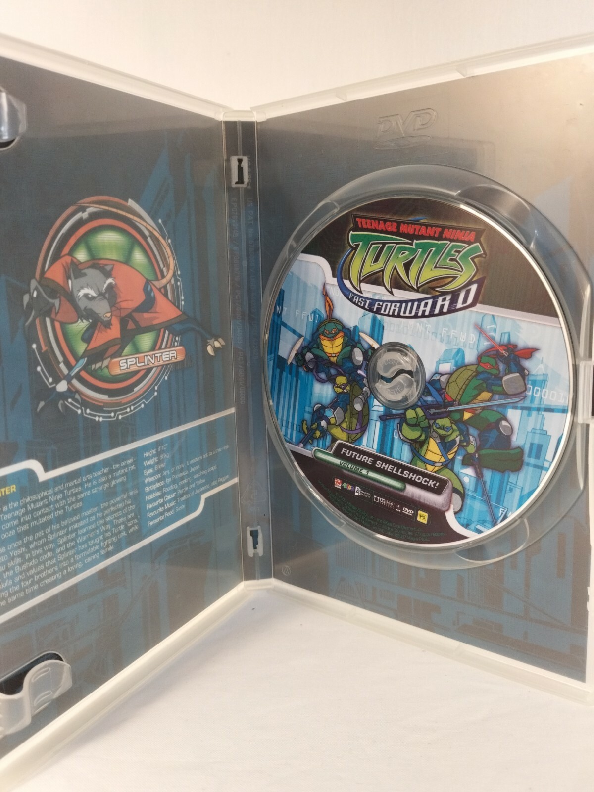 Teenage Mutant Ninja Turtles Fast Forward DVD Set Volumes 1-6 TMNT ...