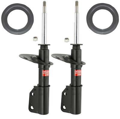 Front Struts & Upper Coil Spring Insulators Kit KYB for Cadillac DTS ...