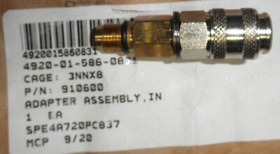 4920-01-586-0831 Adapter Assembly; Interface Device 910600 19KP600 | eBay