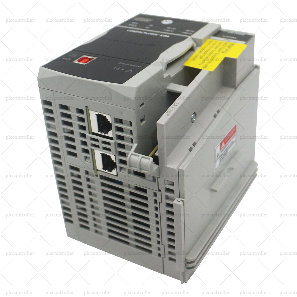 Allen Bradley CompactLogix, 5380, 600KB, 8 -I/O, 2 Axis, 16 Nodes ...