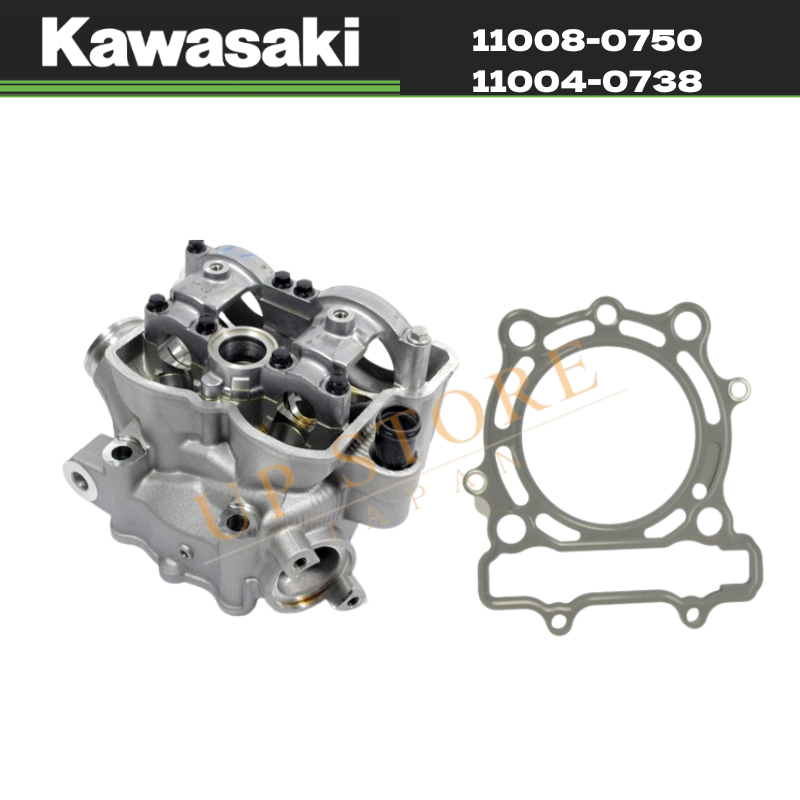 Kawasaki Genuine 2013-2014 KX250F Cylinder Head & Gasket 11008-0750 | eBay