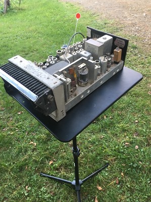 1950s VTG Motorola 2 Two Way Tube Private Line Radio Ham Mobile Police ...