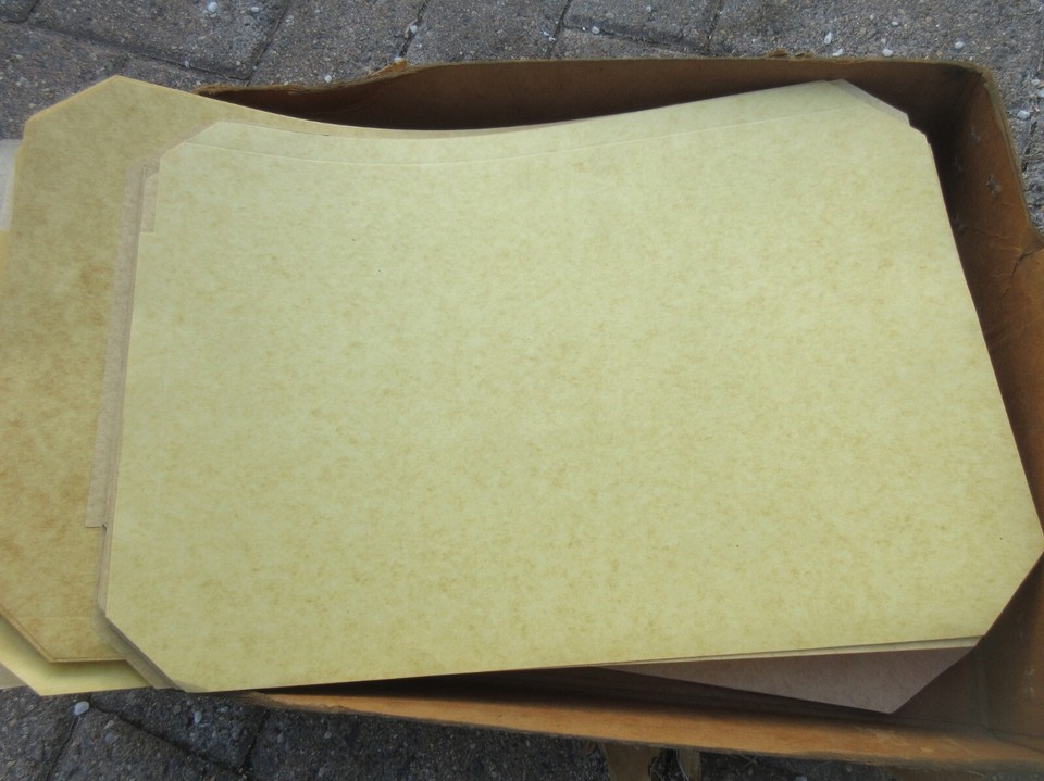 Letterpress Tympan Paper - 50 Sheet - NOS Heidelberg 10 X 15 A25 | eBay