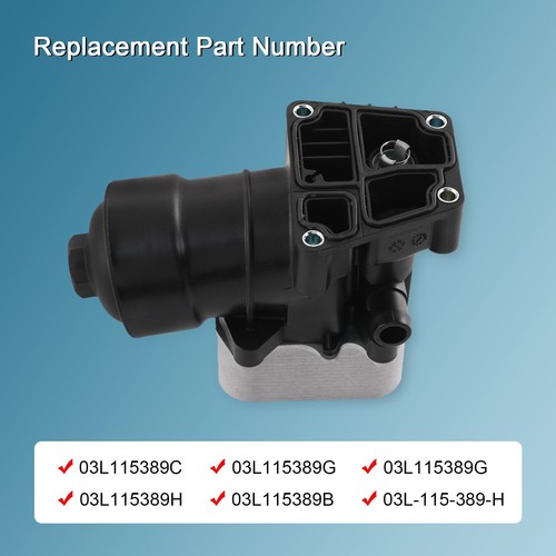 Oil filter Housing W/Filter & Cooler For VW Passat TDI 2.0L 2012-2014 ...