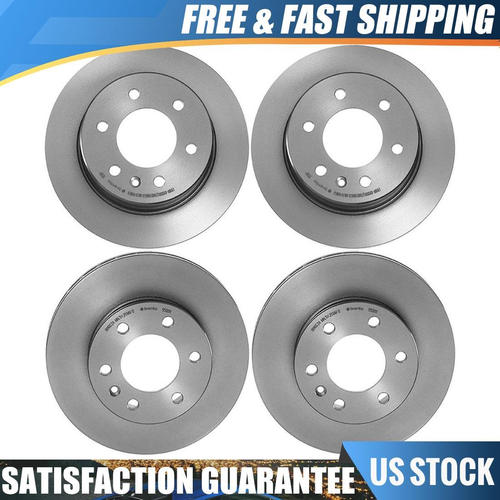 Front Brembo Rear Coated OE Brake Rotor For 10-2017 Mercedes-Benz ...