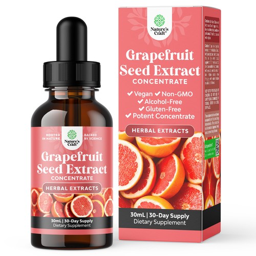 GSE Grapefruit Seed Extract Liquid Super Concentrated Rich in ...
