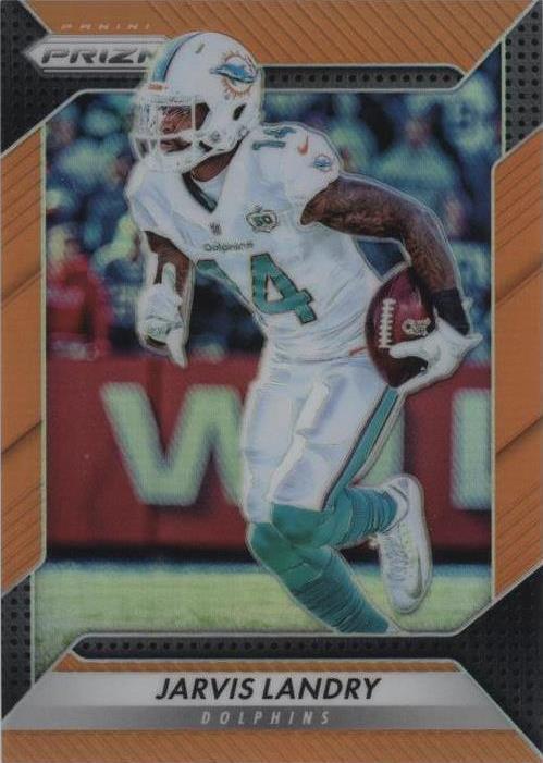 2016 Panini Prizm - Jarvis Landry #190 Orange Prizm /299 for sale ...