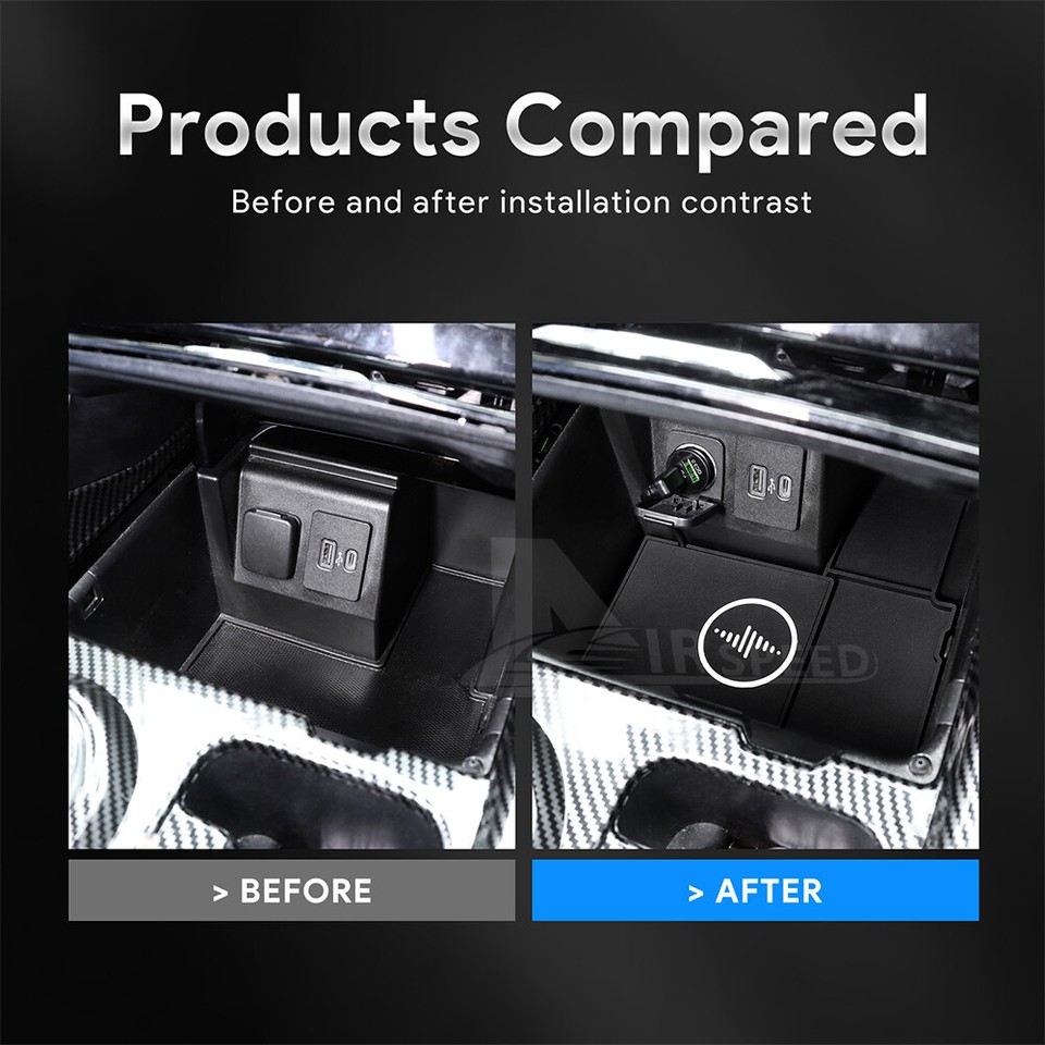 For Ford Explorer 2020-2023 Car Wireless Charger Pad Phone Fast ...