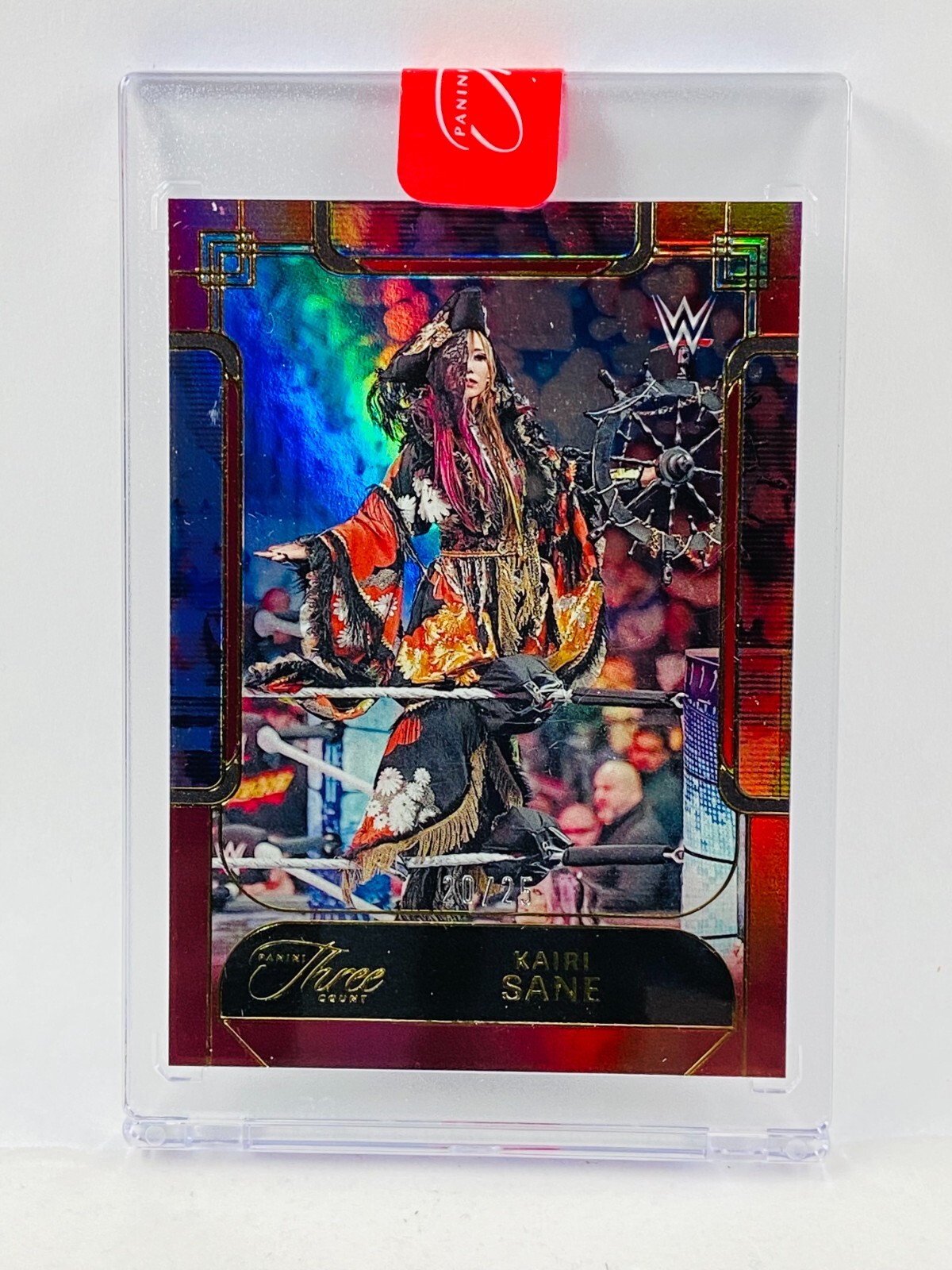 2024 Panini Three Count WWE Kairi Sane Red #20/25 | eBay