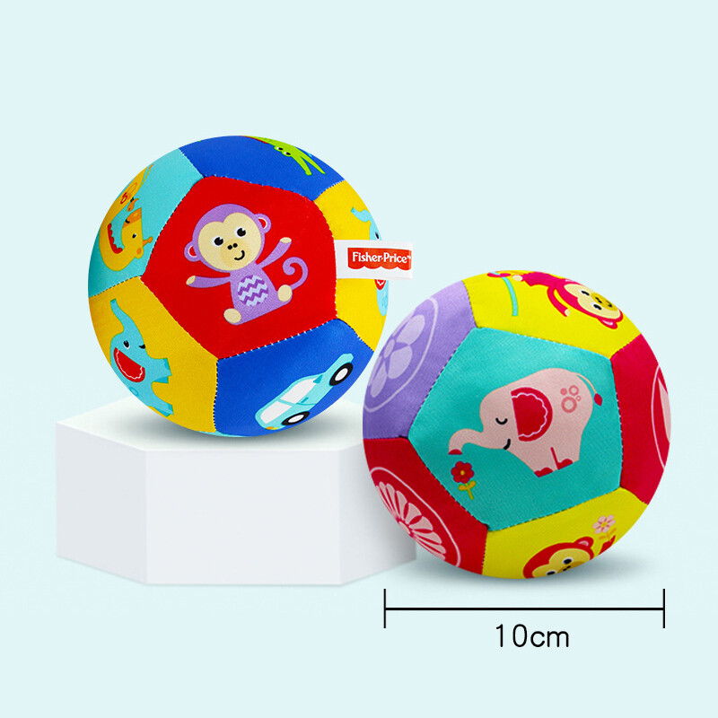 Soft Cloth Rattle Ball Baby For 0-36 Months Stuffed Baby Play Ball ...