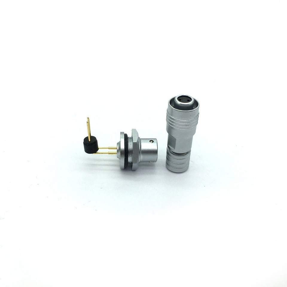 Right angle XS6 mini Aviation plug Socket 2 Pin 6mm quick Push-pull ...
