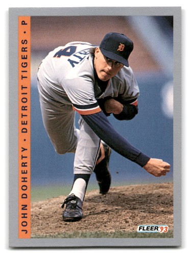 John Doherty 1993 Fleer Baseball #226 Detroit Tigers | eBay