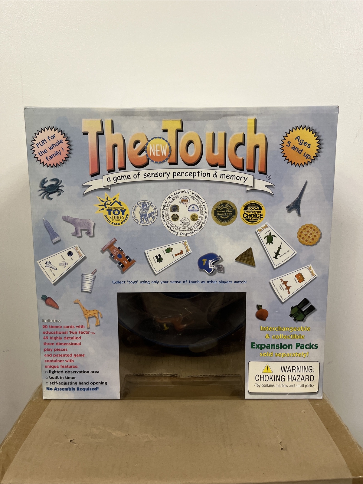 The+Touch+GAME+of+Sensory+Perception+%26+Memory+2004+Brain+Fun+Family ...