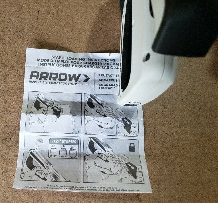 Arrow Tt21 Staple Gun Arrow T501 5-in1 Multi Tacker Staple Upholstery ...