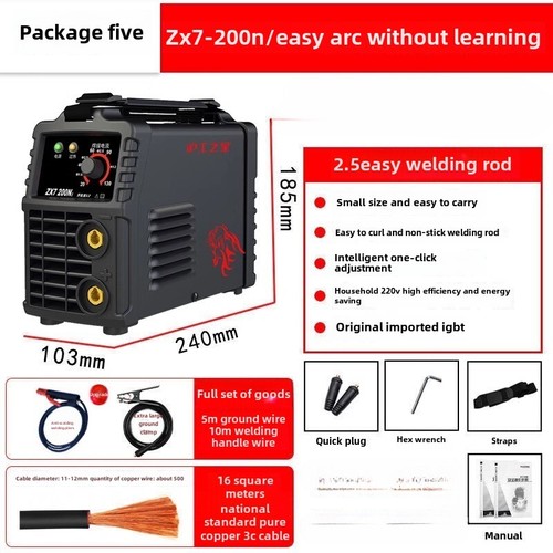Dc Inverter Arc Welding Machine 220V IGBT MMA Portable Micro Arc ...