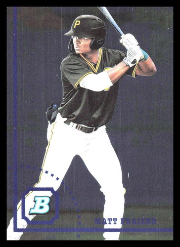 2022 Bowman Heritage Chrome Matt Frazier Prospects BHPC-68 Pittsburgh ...