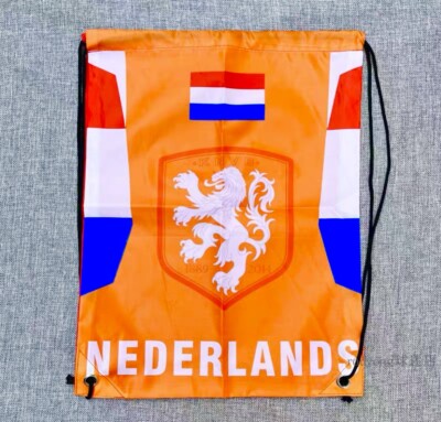 NETHERLANDS Soccer Training Bag Gym Sack Bag Swimming Drawstring Beach ...