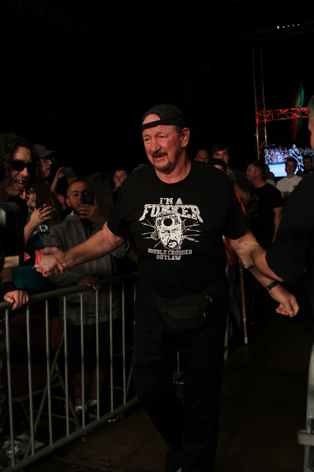TERRY FUNK 8x10 COLOR PHOTO ROH ECW WWE NXT TNA AEW HOUSE of HARDCORE ...