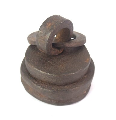 Handmade Solid Iron Weight Scale Unique Shape Mercantile Weighting Tool ...