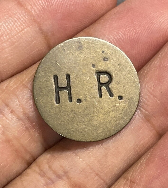 Unknown H. R. 5 Cents At Bar Trade Token Rare? | eBay