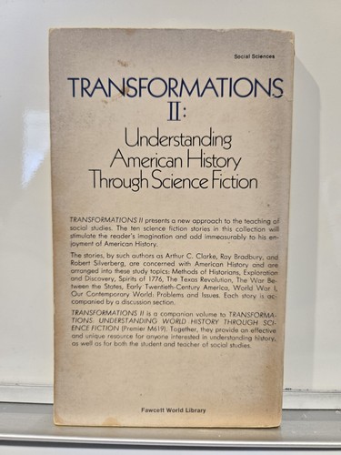 Transformations II Understanding American History Through Science Fiction... | eBay