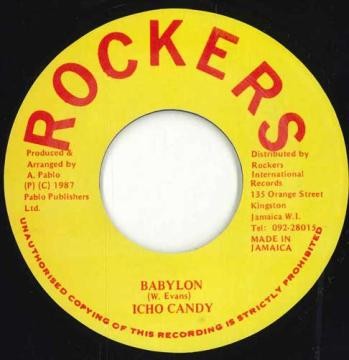 7" ICHO CANDY Babylon none Rockers JAMAICA | eBay