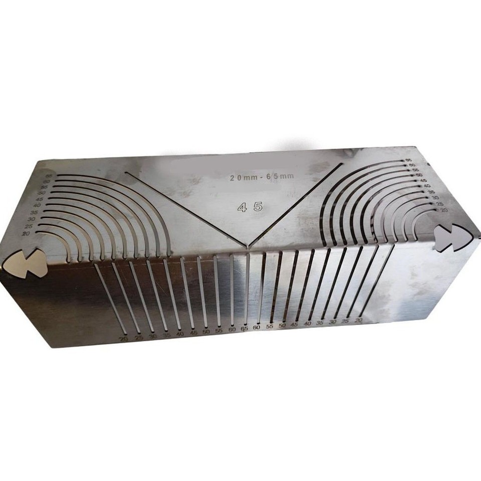 Square Tube Rounded Corner Drawing Ruler with 20 65mm and 20 80mm Size ...