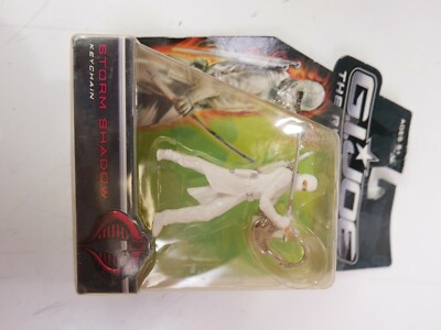 GI Joe SNAKE EYES The Rise of Cobra Keychain Keyring Basic Fun 2009 NEW ...