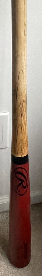 RAWLINGS 33” WOOD BAT BIG STICK PROFESSIONAL MODEL 460 RED/WHITE ...