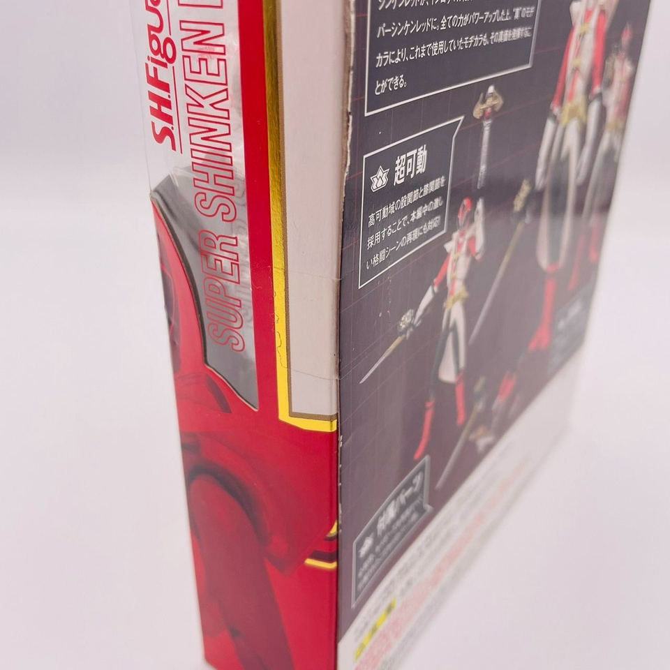 S.H. Figuarts Super Shinken Red Action Figure Samurai Sentai Shinkenger ...