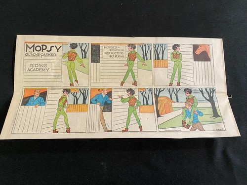#02 MOPSY by Gladys Parker Sunday Third Page Comic Strip November 24 ...